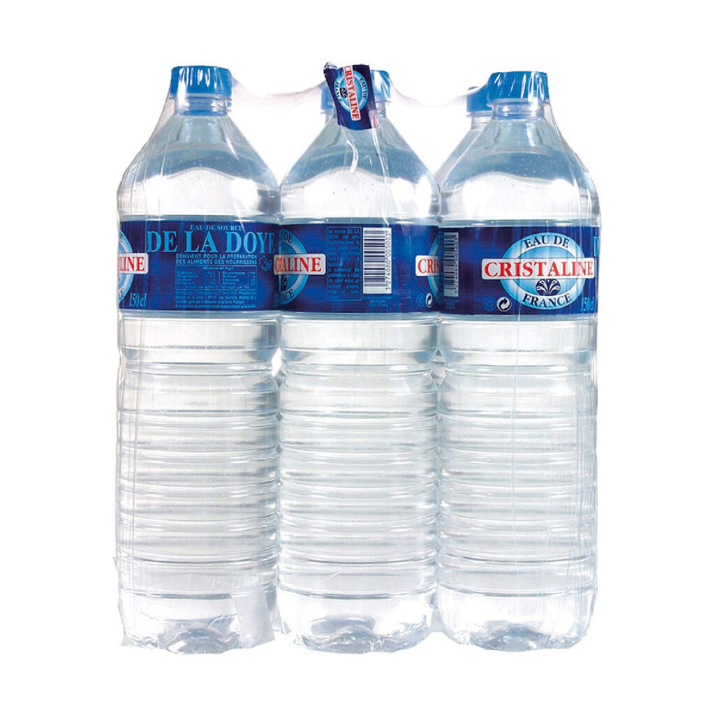 Eau de source Cristaline, Pack 6x1,5L | Aux Vins du Launay
